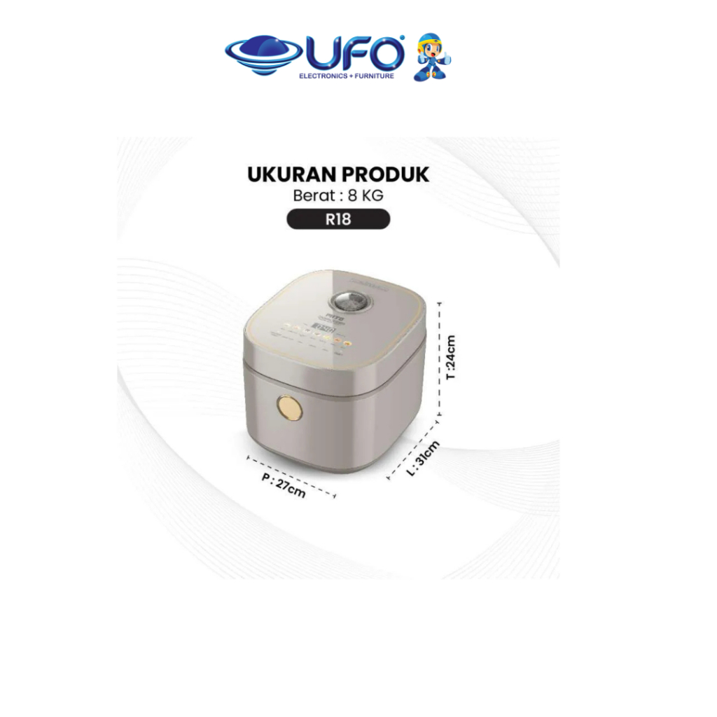 Jual MITOCHIBA R18 Rice Cooker 1.8 liter penanak nasi low sugar ...