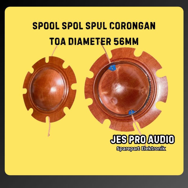Jual SPOOL SPOL SPUL CORONGAN TOA DIAMETER 56MM | Shopee Indonesia