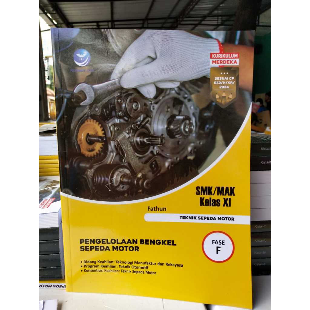 Jual Teknik Sepeda Motor Pengelolaan Bengkel Sepeda Motor Fase F SMK ...