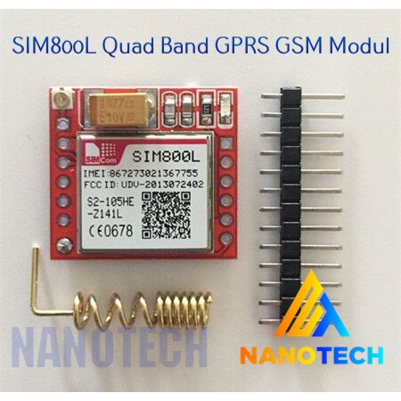 Jual SIM800L Quad Band GPRS GSM Modul | Shopee Indonesia