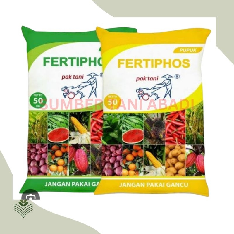 Jual FERTIPHOS - KEMASAN KUNING - PUPUK FOSFAT - PUPUK KIMIA -ISI 50KG ...