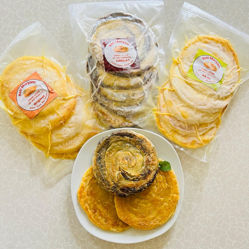 Jual Roti Maryam produksi Ummu Adam Homemade Roti Canai Roti Mariam ...