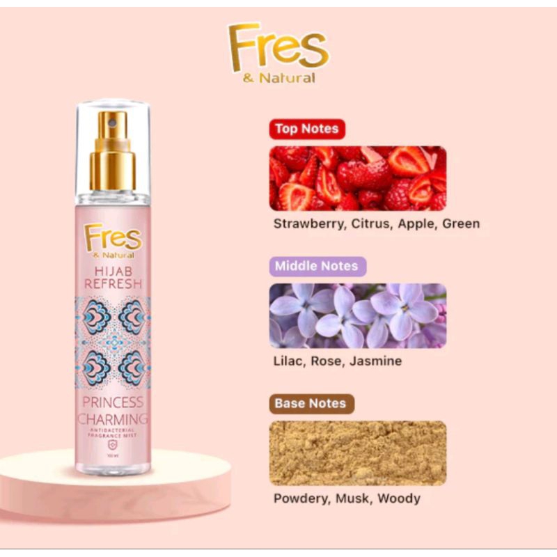 Jual Parfum Fresh Hijab Princes Charming 100ml | Shopee Indonesia