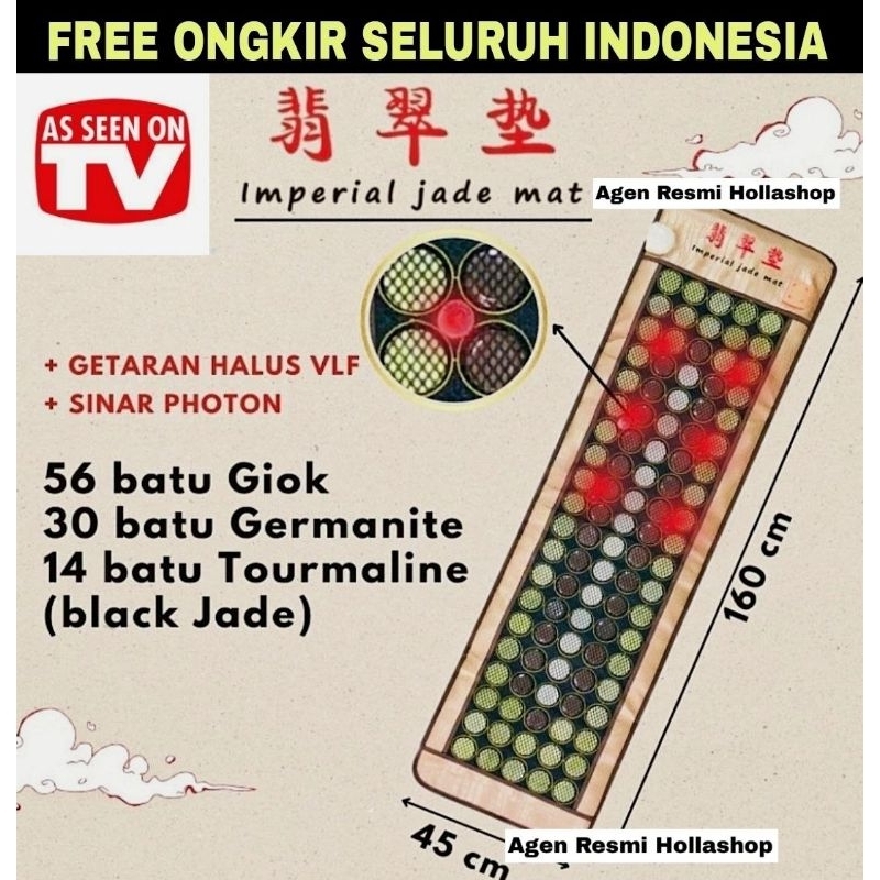 Jual BIG PROMO !! IMPERIAL JADE MAT - MATRAS TERAPI KESEHATAN dijamin ...