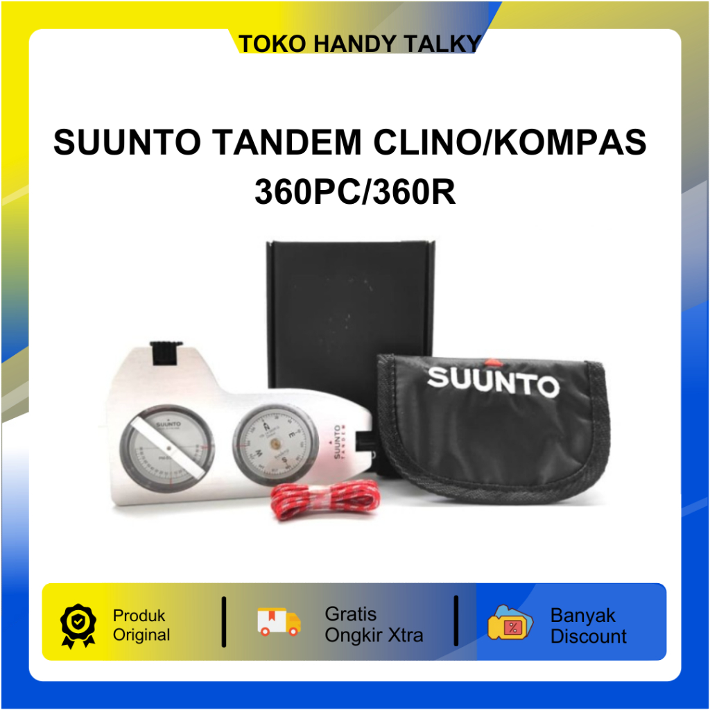Jual KOMPAS SUUNTO TANDEM 360PC 360R DG CLINO / COMPASS ORIGINAL ...