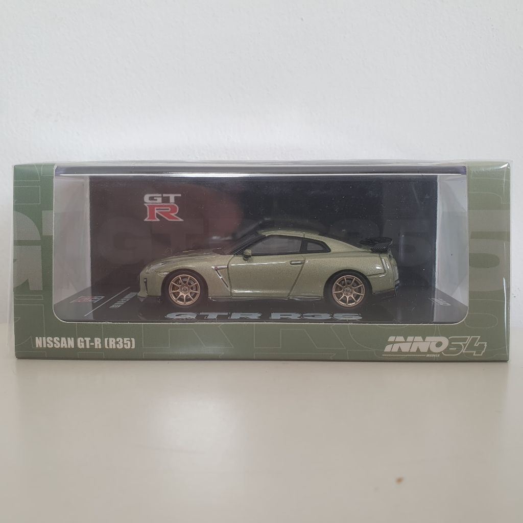 Jual Inno64 Nissan Skyline GT-R R35 1/64 (Millenium Jade, Hijau Muda, R ...