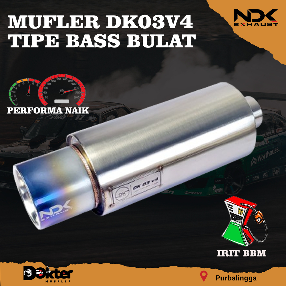 Jual KNALPOT MOBIL RACING SEMUA JENIS MOBIL MEREK NDK EXHAUST DK03V4 ...