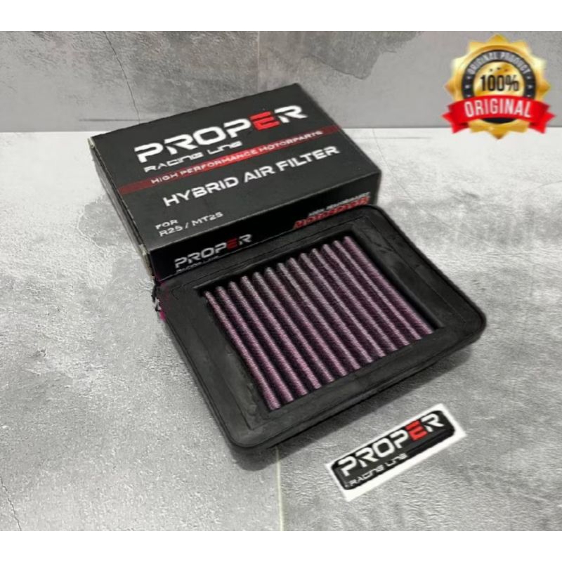 Jual Filter Udara Proper Racing Line R25 / MT25 / GSX 150R Saringan ...