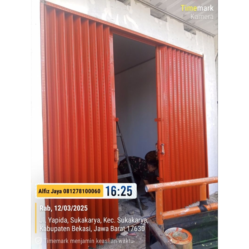 Jual Folding Gate Pintu Pengaman Ruko, Garasi, Dll. | Shopee Indonesia