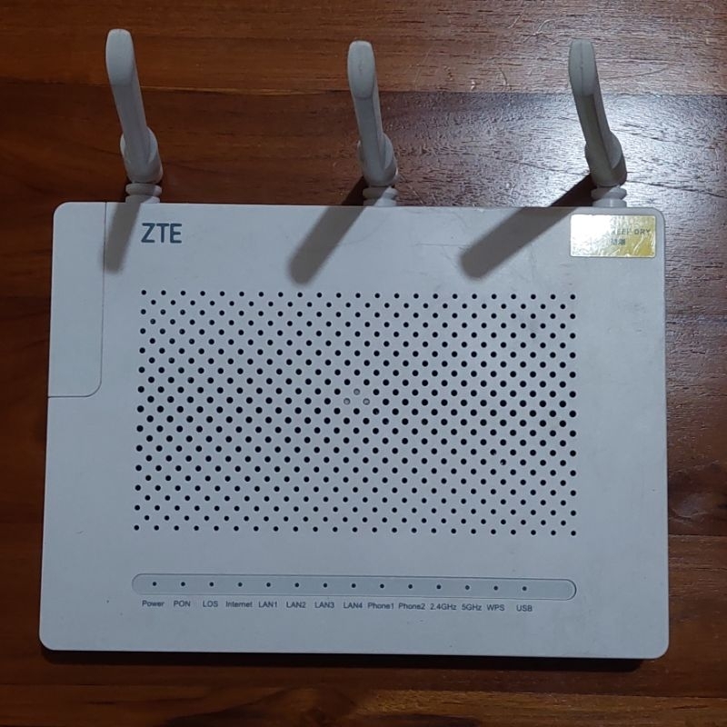 Jual ont ZTE Premium F670 + adaptor | Shopee Indonesia