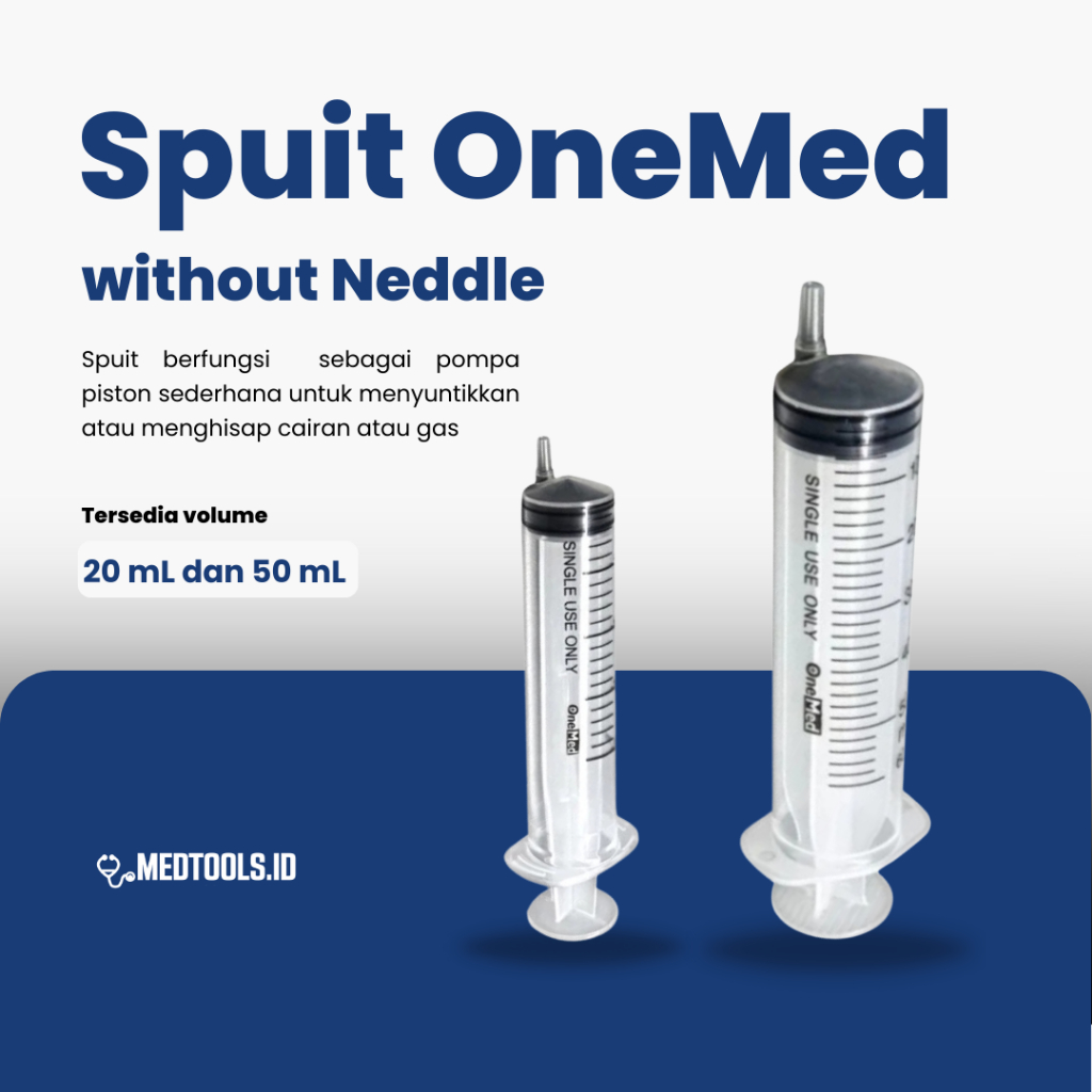 Jual Semprotan Cuci Hidung Spuite 20cc/50cc ONEMED DISPOSABLE SYRINGE ...