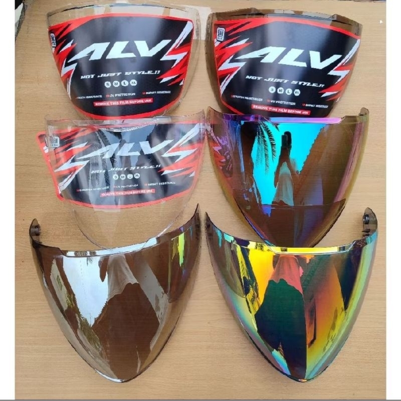 Jual KACA HELM ALV ULTRON, ALV PRO, ALV GENOS FREE RACHET/DUDUKAN VISOR ...