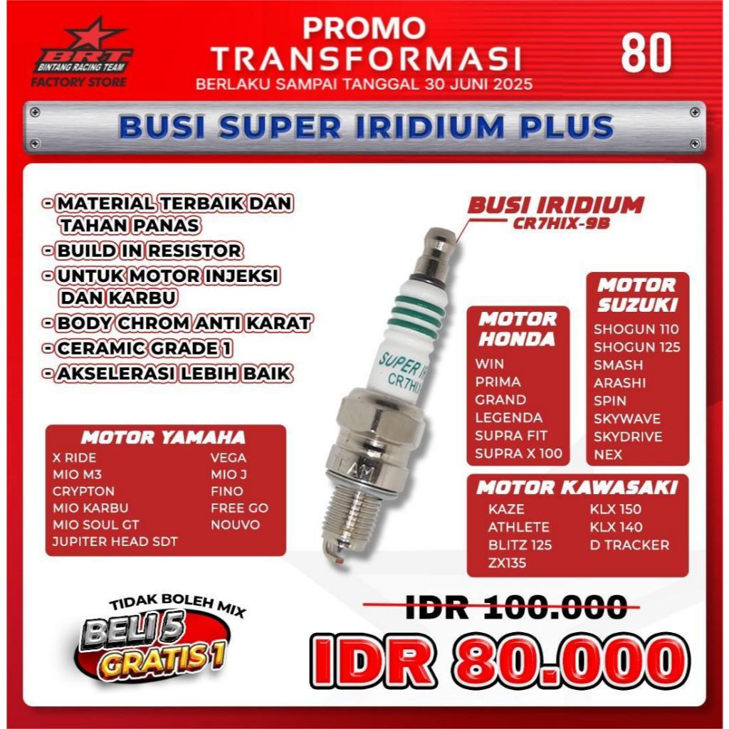 Jual Brt Super Iridium Busi Plus CR7HIX-9B | Shopee Indonesia