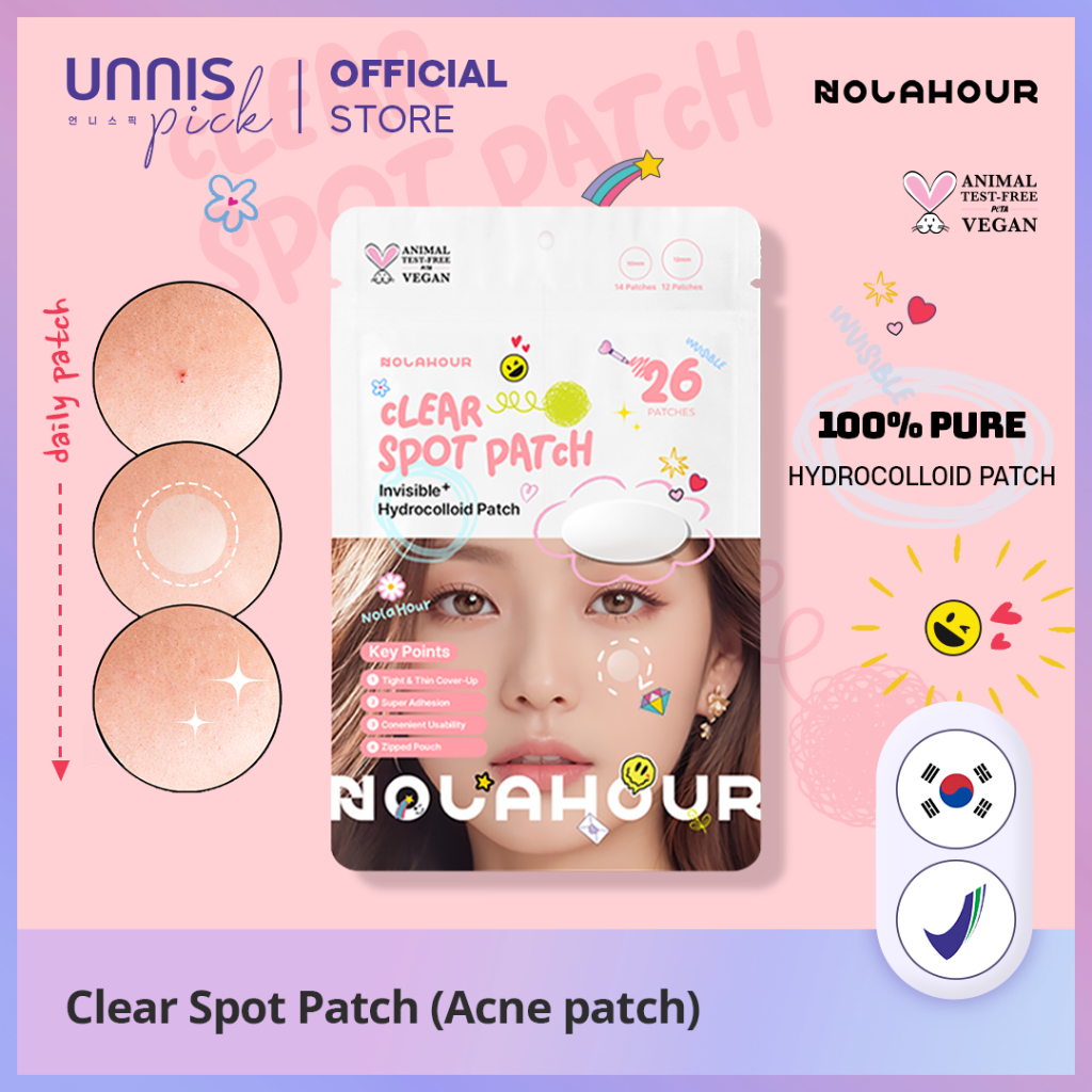 Jual Nolahour - Clear Spot Patch (Acne patch) / Acne Patch Obat Jerawat ...