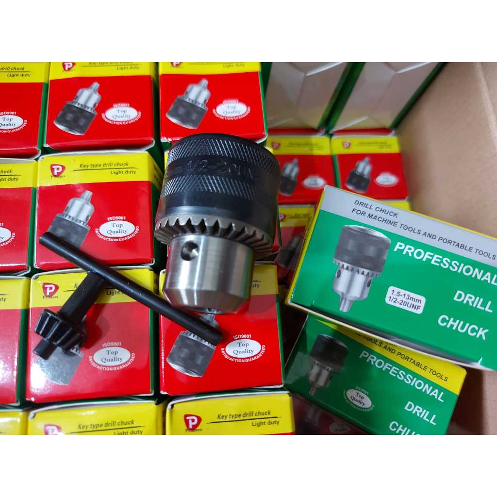 Jual Kepala Bor PRIMERO drill chuck 1.5 13mm 1/2 20UNF Kepala bor 13mm ...