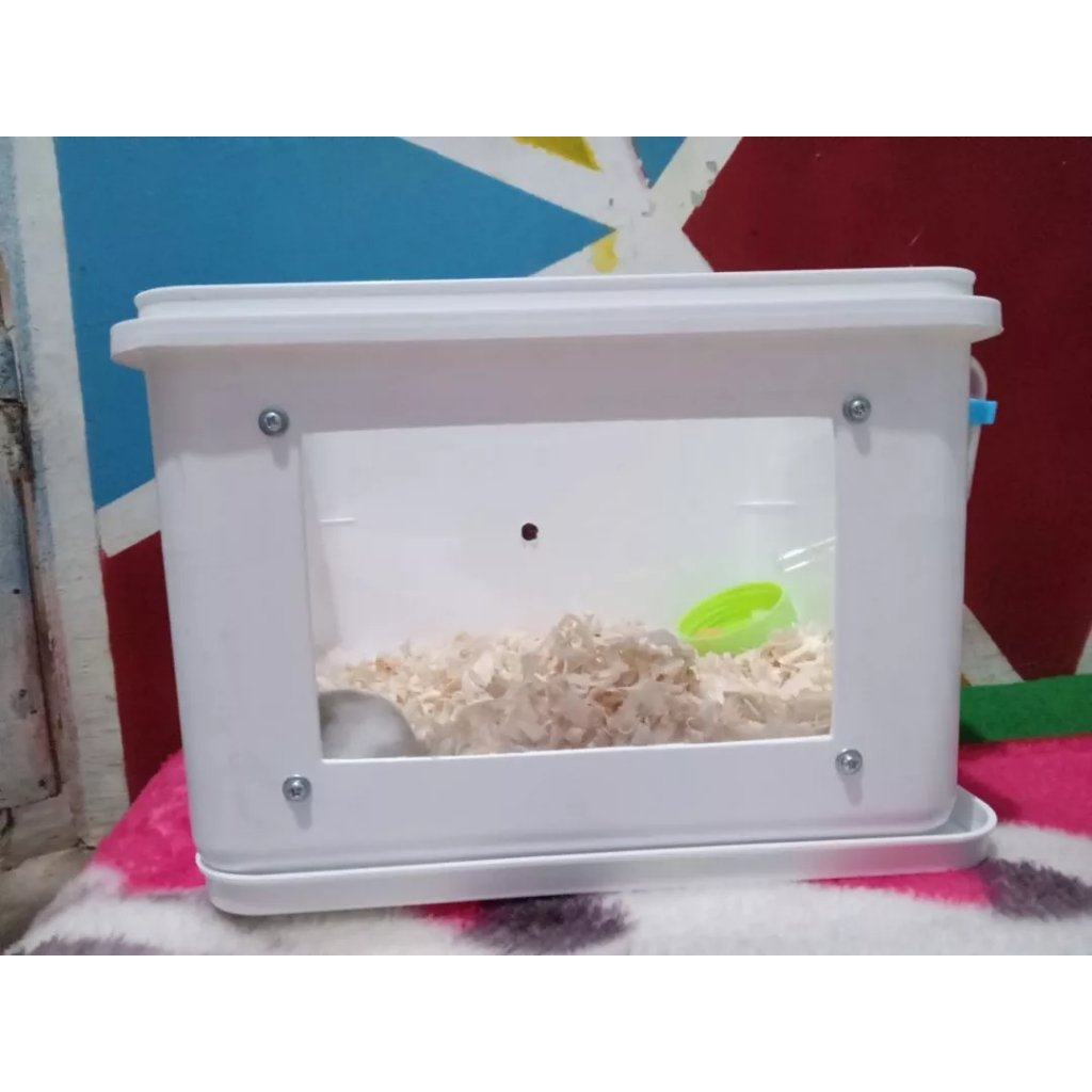 Jual KANDANG BOX KOTAK MODIF MIKA AKRILIK JERUJI BOTOL KINCIR TEMPAT ...