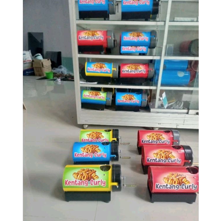 Jual Alat potong kentang Curly/mesin kentang curly viral | Shopee Indonesia