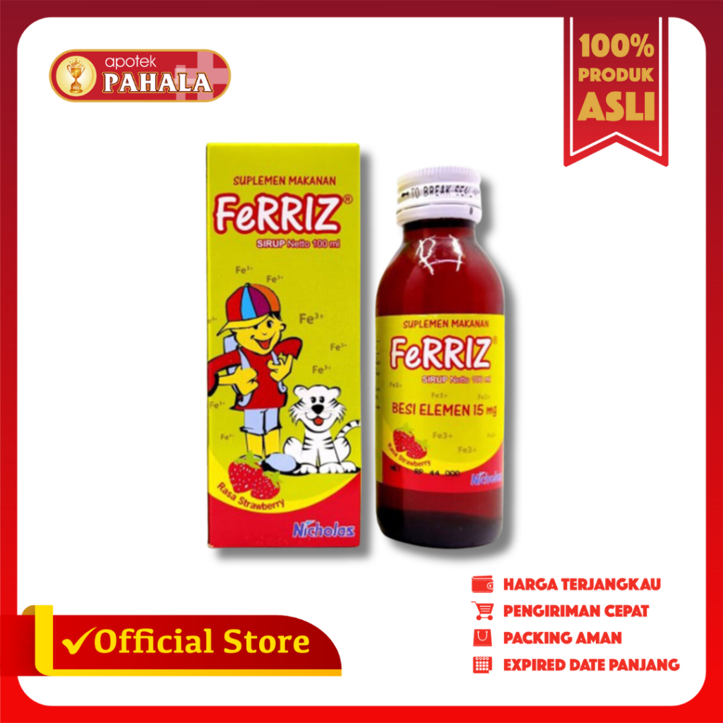 Jual FERRIZ SYRUP 100ML | Shopee Indonesia