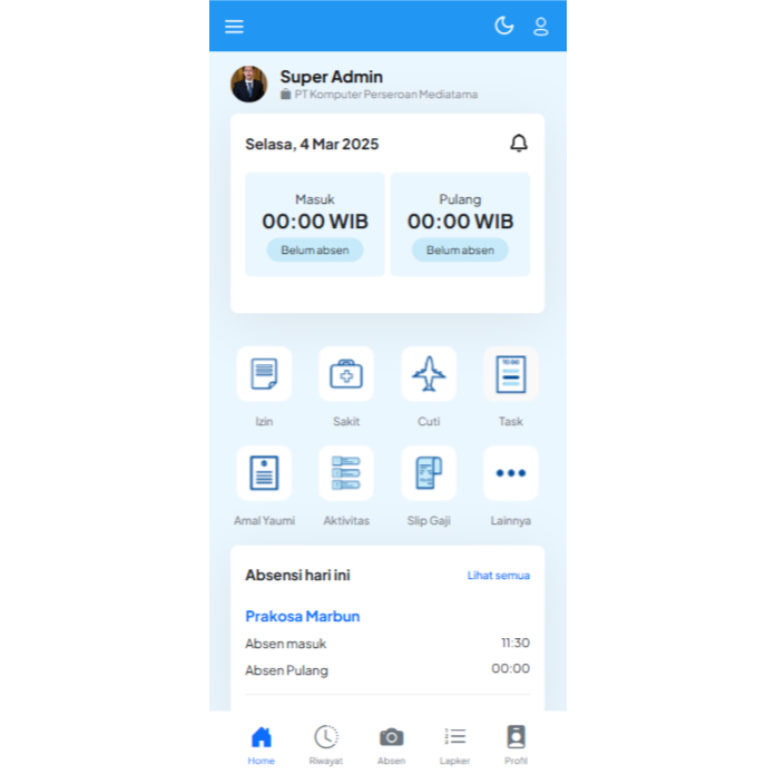 Jual GOPRESENT - aplikasi absensi / presensi online dengan maps dan admin panel | Shopee Indonesia