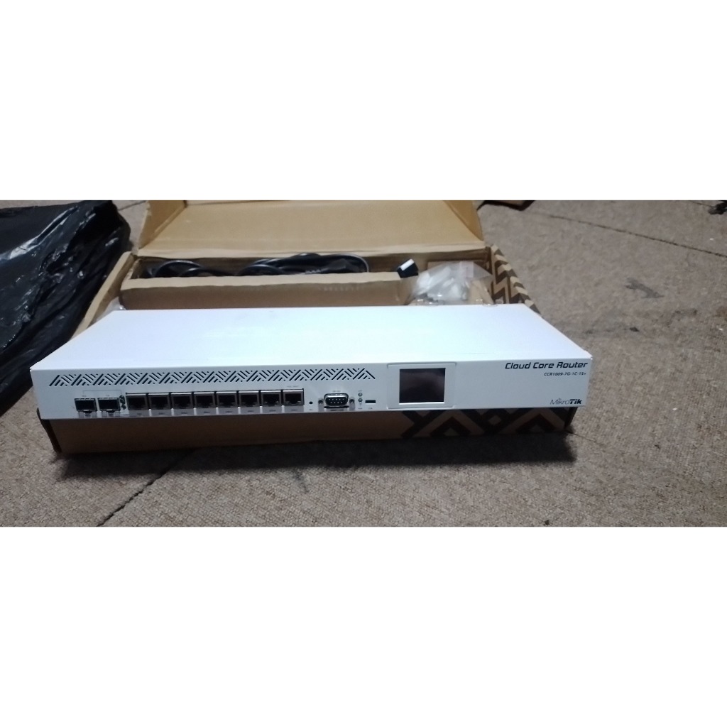 Jual Mikrotik CCR1009-7G-1C-1S+ | Shopee Indonesia