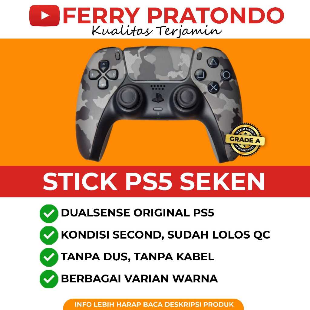 Jual Stick PS5 Seken | Shopee Indonesia