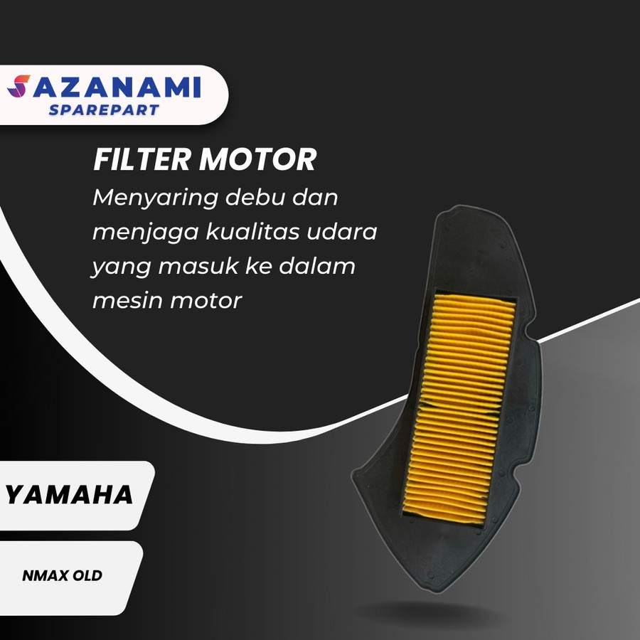 Jual FILTER UDARA MOTOR YAMAHA NMAX OLD 2015-2019 | Shopee Indonesia