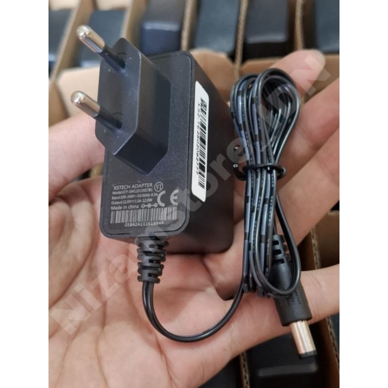 Jual Adaptor Set Top Box, Modem Wifi, CCTV dll, 12V 1A New! | Shopee ...