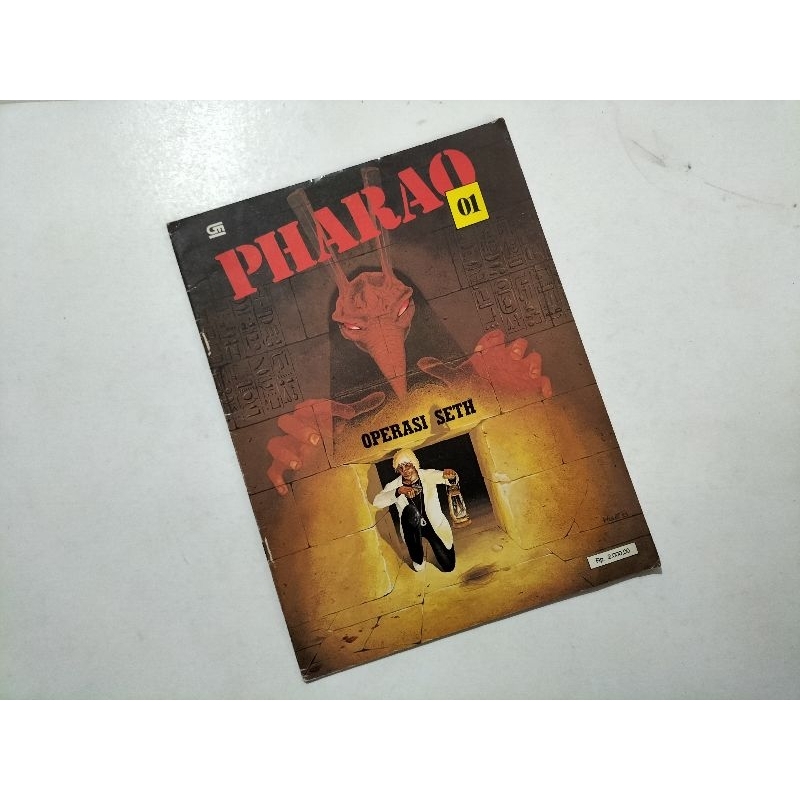 Jual Komik Eropa Saduran Pharao 01 (Operasi Seth), Gramedia | Shopee ...