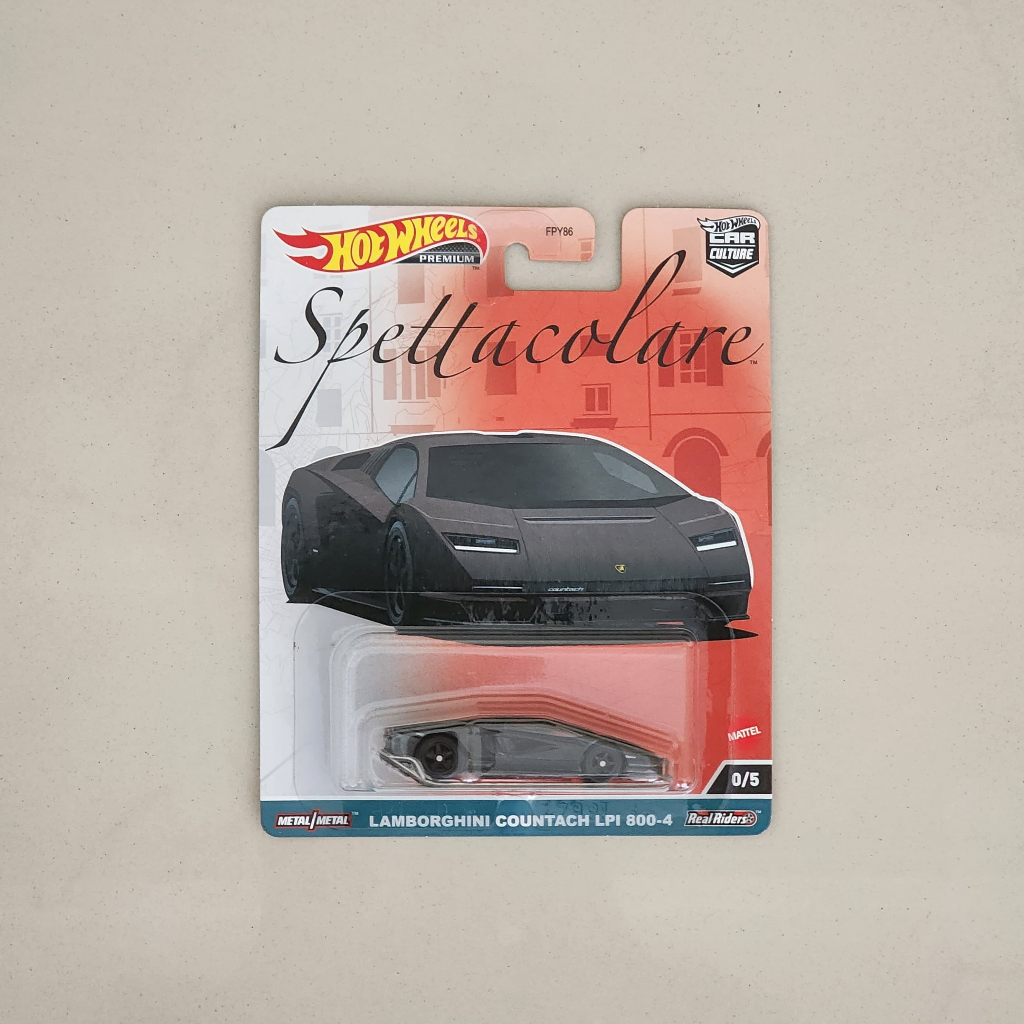 Jual Hot Wheels Premium Lamborghini Countach LPI 800-4 Spettacolare ...