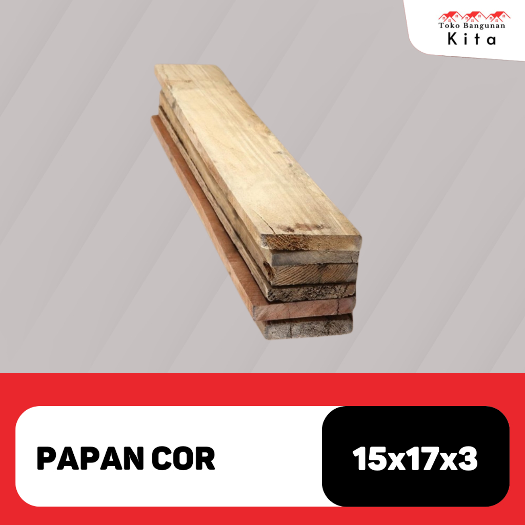 Jual Papan cor kayu randu - 1,5 x 17 x 3m | Shopee Indonesia