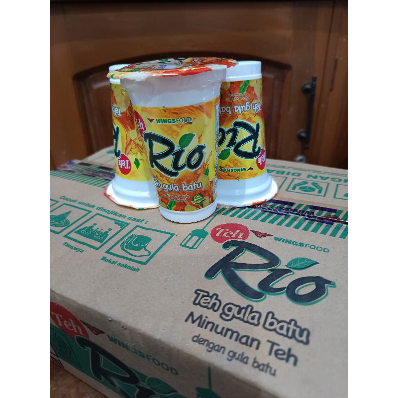 Jual Teh Rio Gula Batu 1Dz(Isi 24×180ml) | Shopee Indonesia