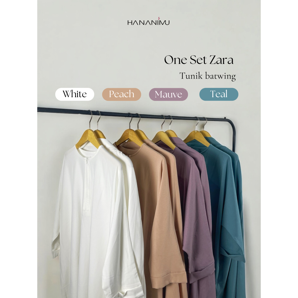 Jual Hananimu - One Set Zara (One Set Tunik Melayu) / Oneset Tunik ...