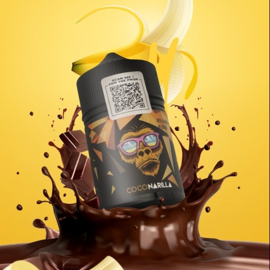 Jual COCONARILLA BANANA COFFEE CHOCOLATE BY JUICE CARTEL 3MG 6MG 60ML ...