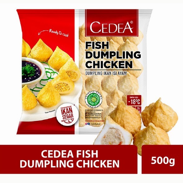 Jual CEDEA DUMPLING CHICKEN / DUMPLING AYAM 500 GR | Shopee Indonesia