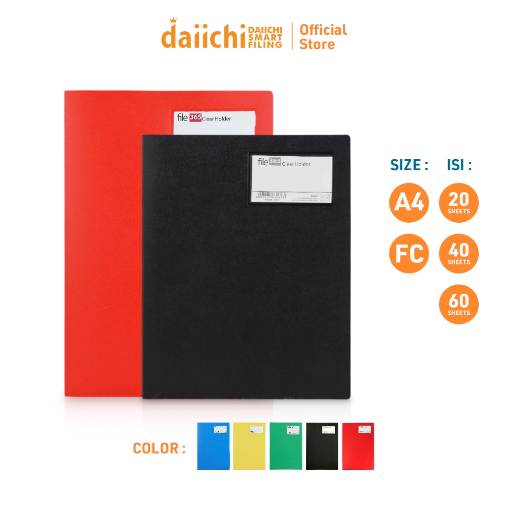 Jual Daiichi - Document Map File Dokumen Keeper Clear Holder Display ...