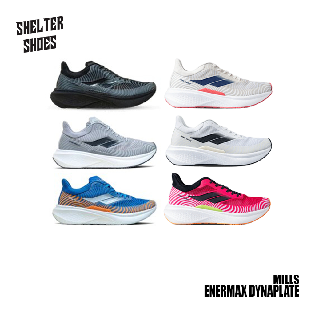 Jual SEPATU RUNNING MILLS ENERMAX DYNAPLATE 6 WARNA LONG RUN PLATE TPU ...