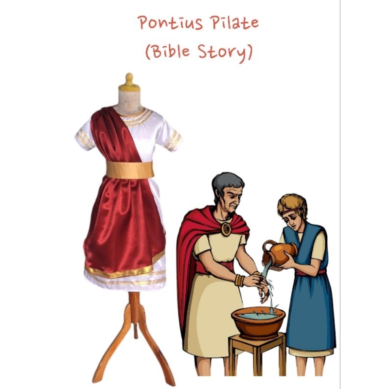 Jual Pontius Pilatus Kostum Keagamaan/Kostum Cerita Alkitab Pontius ...