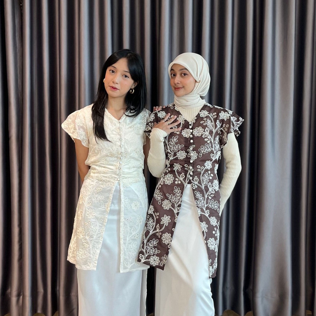 Jual Raiia Outer Vest - Bling It On - Raya Lebaran Collection - Katun ...