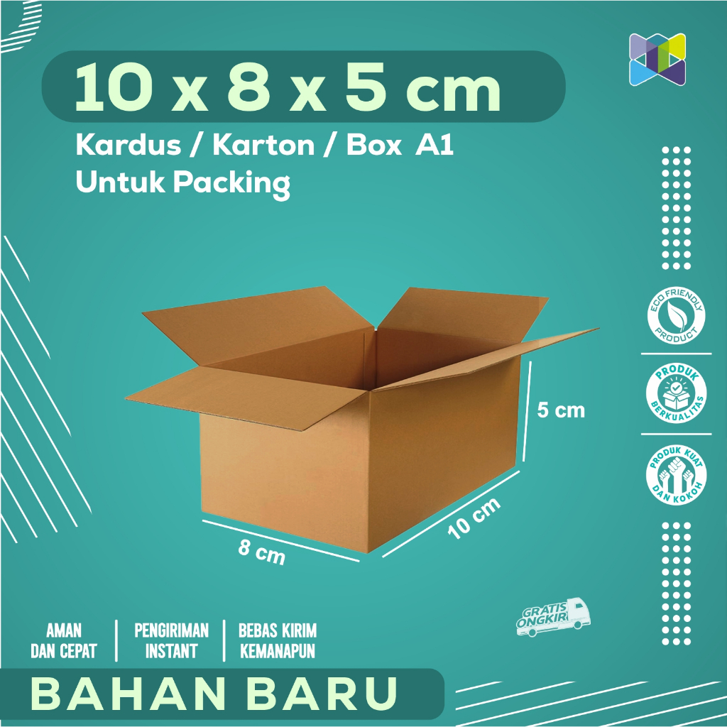 Jual Box Packing 10x8x5 / Kardus Packing / Karton Packing | Shopee ...
