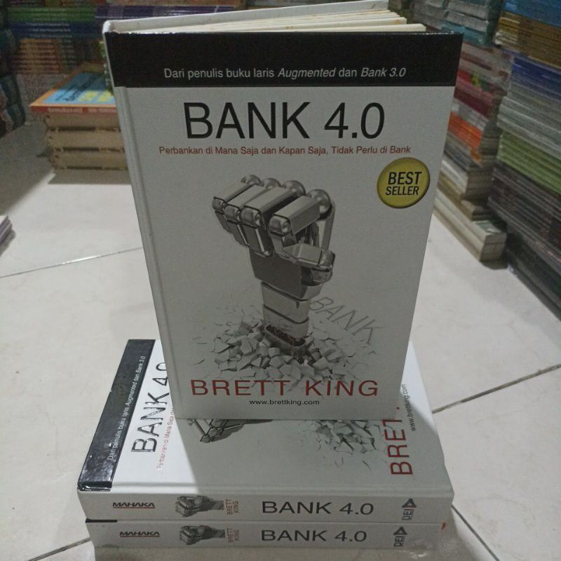 Jual BUKU MOTIVASI BISNIS / PENGEMBANGAN DIRI / BACAAN INVESTASI EKONOMI / BANK 4.0 BRETTKING ...