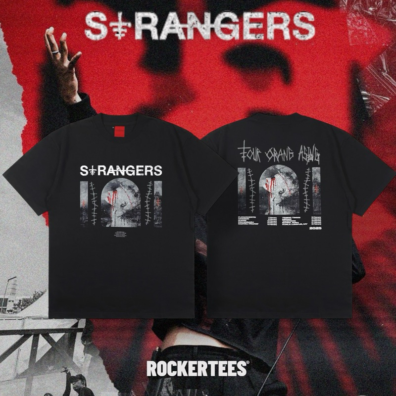 Jual LUDENS SECT X STRANGERS - TOUR ORANG ASING BLACK T-SHIRT ...