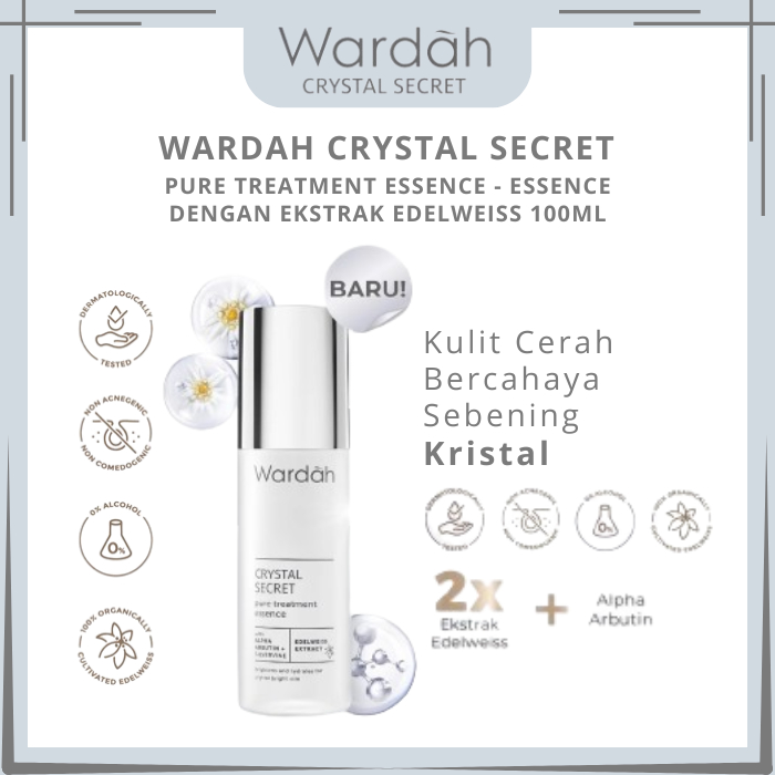 Jual Wardah Crystal Secret Pure Treatment Essence - Essence dengan ...
