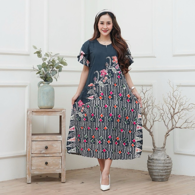 Jual DASTER GAMIS BATIK CAP JUMBO PREMIUM PEKALONGAN GAMIS TUWIL GAMIS ...