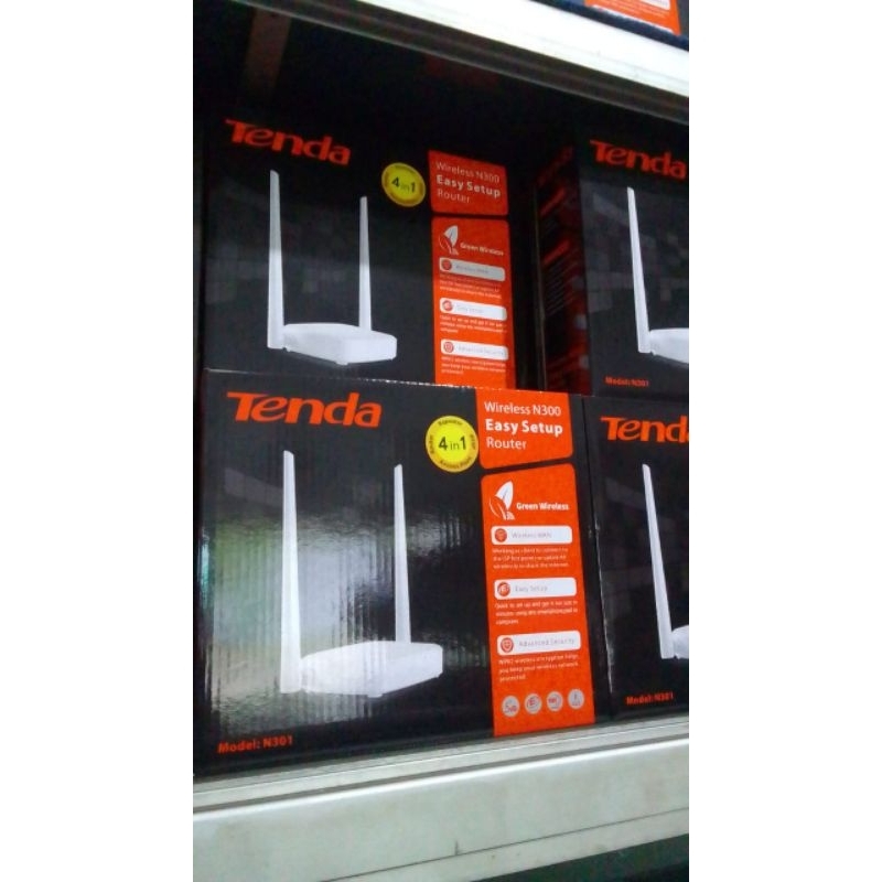 Jual TENDA N301 WIRELESS ROUTER | Shopee Indonesia