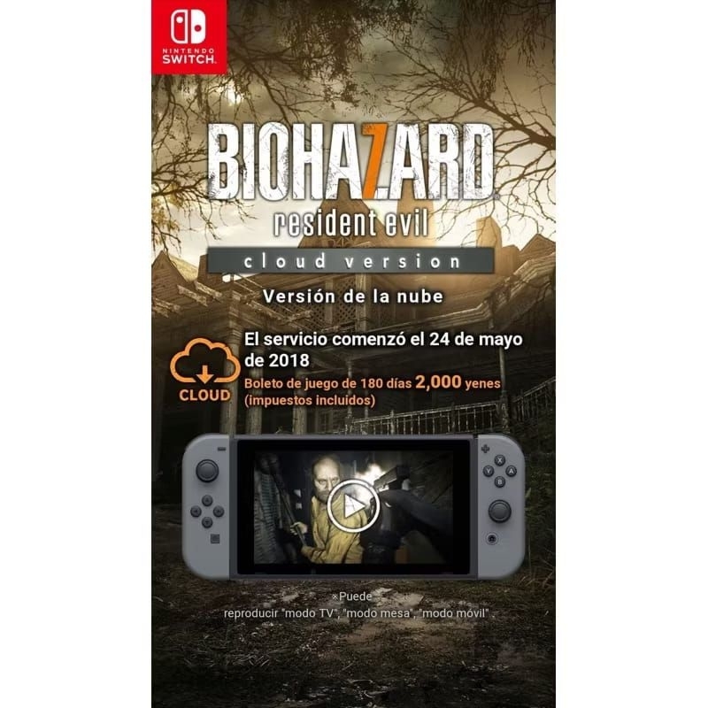 Jual Resident Evil 7 Biohazard Cloud(Nintendo Switch)Digital Download | Shopee Indonesia