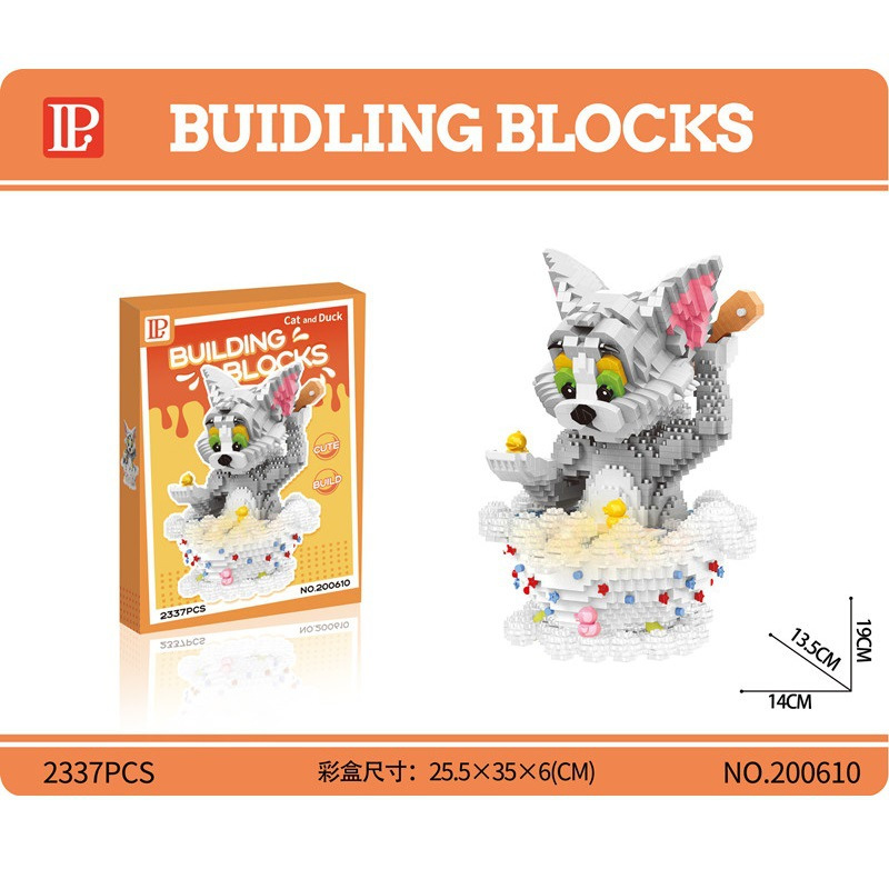 Jual Tom & Jerry Kucing Nano Bricks Balok Mainan Anak Anak Edukasi HC ...