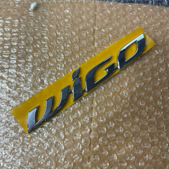 Jual Emblem tulisan WIGO original chrome | Shopee Indonesia