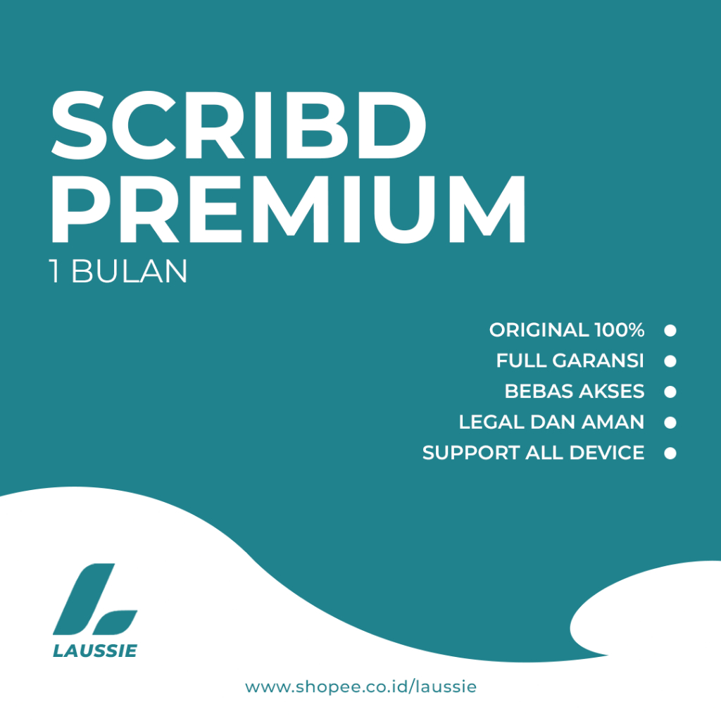 Jual SCRIBD PREMIUM 1 BULAN FULL GARANSI | Shopee Indonesia