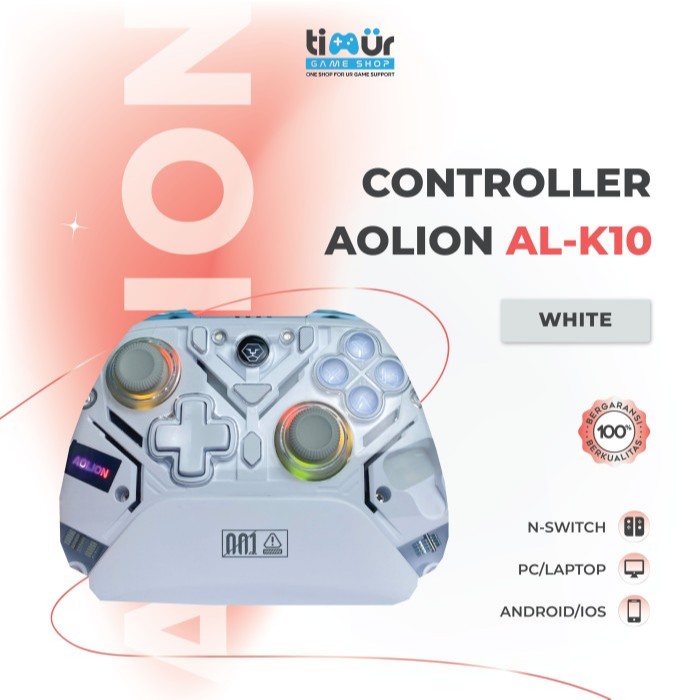 Jual Wireless Gaming Pro Controller Stick Stik With RGB PC Laptop ...