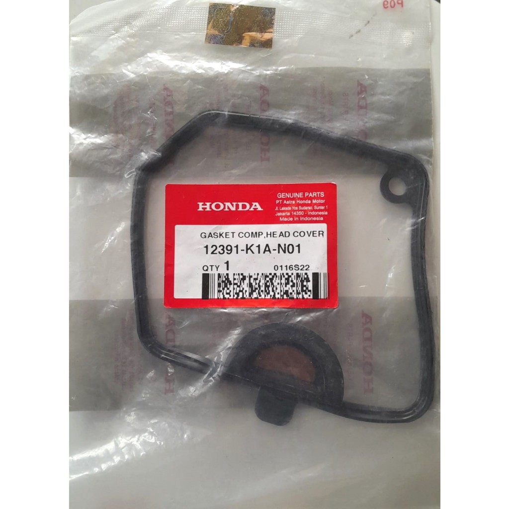 Jual PAKING MESIN (GASKET COMP HEAD COVER) Honda BeAT dan BeAT Street ...